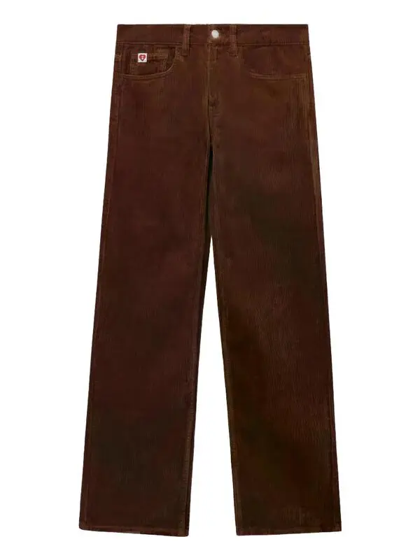 A BATHING APE Corduroy Trousers - Brown