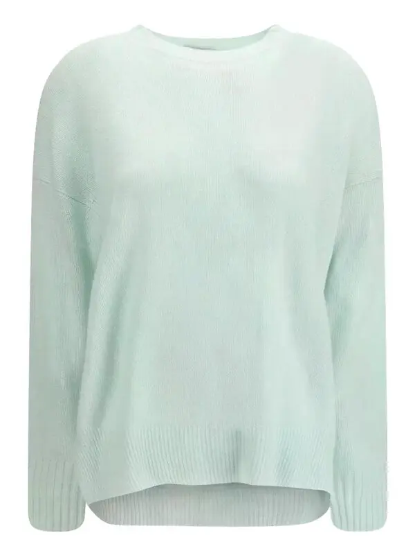 ALLUDE Round-neck Knitwear - Blue