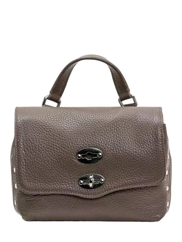 ZANELLATO Baby Postina Studded Tote - Brown