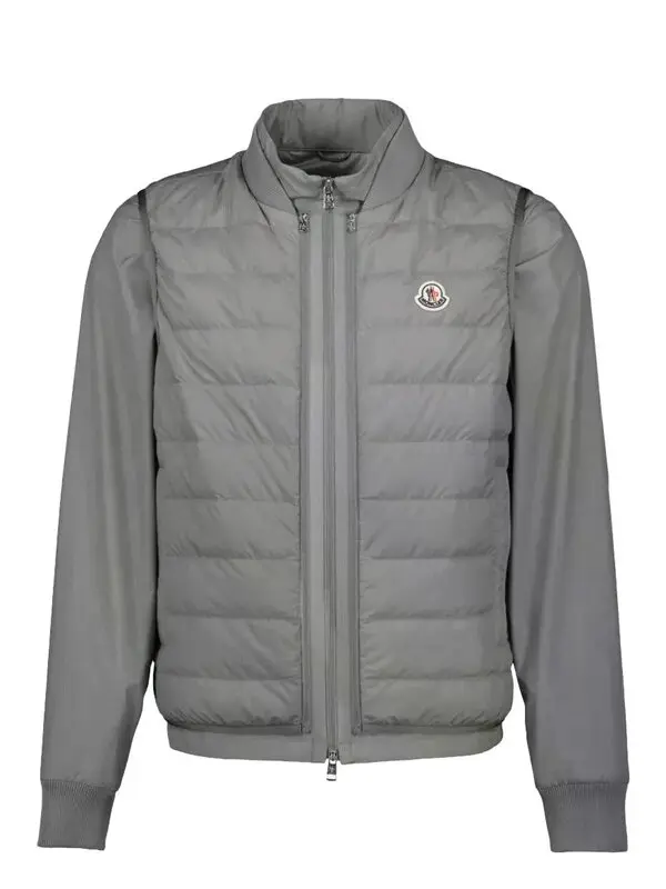 Moncler Removable Vest Coat - Grey