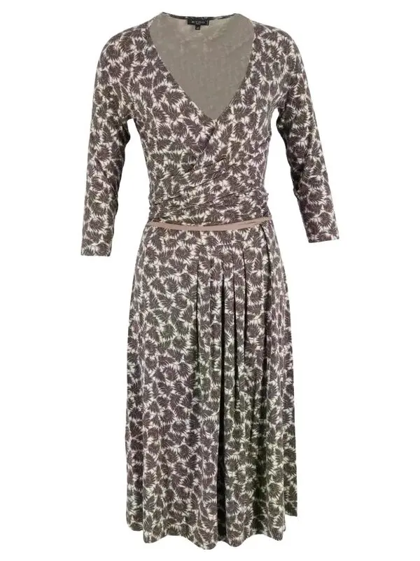 Etro Belted Printed Dress - Neutrals