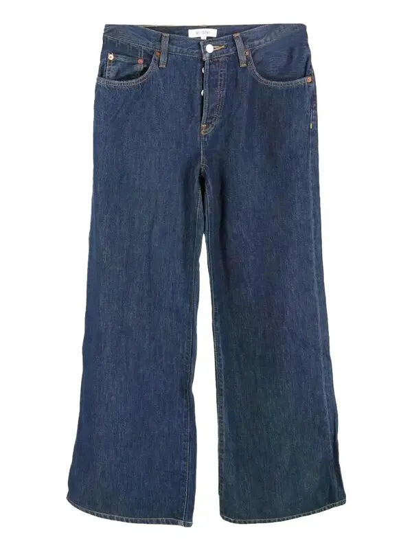 RE/DONE Wide-leg Jeans - Blue