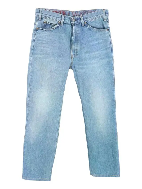 LEVI'S X Valentino Garavani Cotton Jeans - Blue