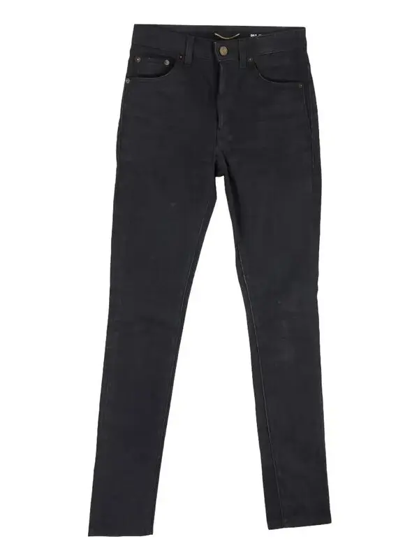Saint Laurent Five-pocket Slim-fit Jeans - Black