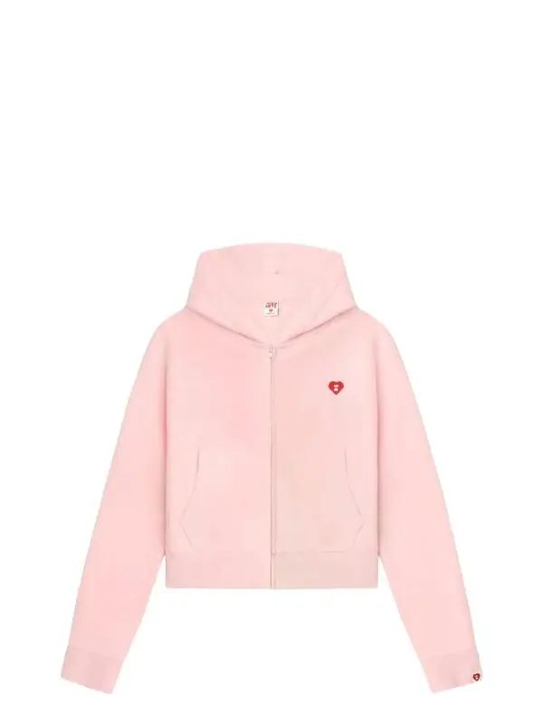 A BATHING APE Zip Hooded Top - Pink