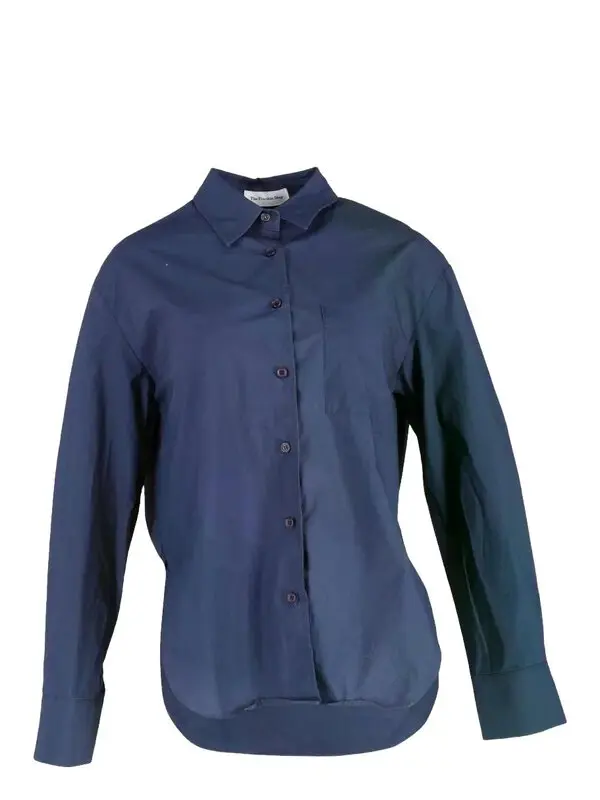 THE FRANKIE SHOP Lui Organic-cotton Shirt - Blue