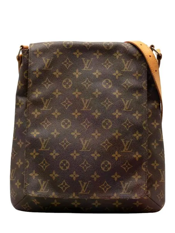 LOUIS VUITTON 1999 Monogram Musette Salsa Gm - Brown
