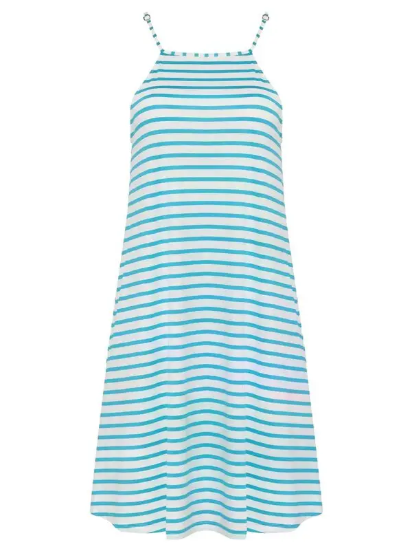 LYGIA & NANNY Isis Striped Mini Dress - White