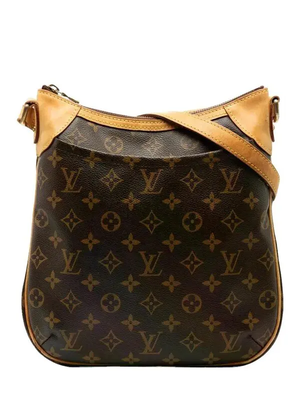 LOUIS VUITTON 2012 Monogram Odeon Pm Crossbody Bag - Brown