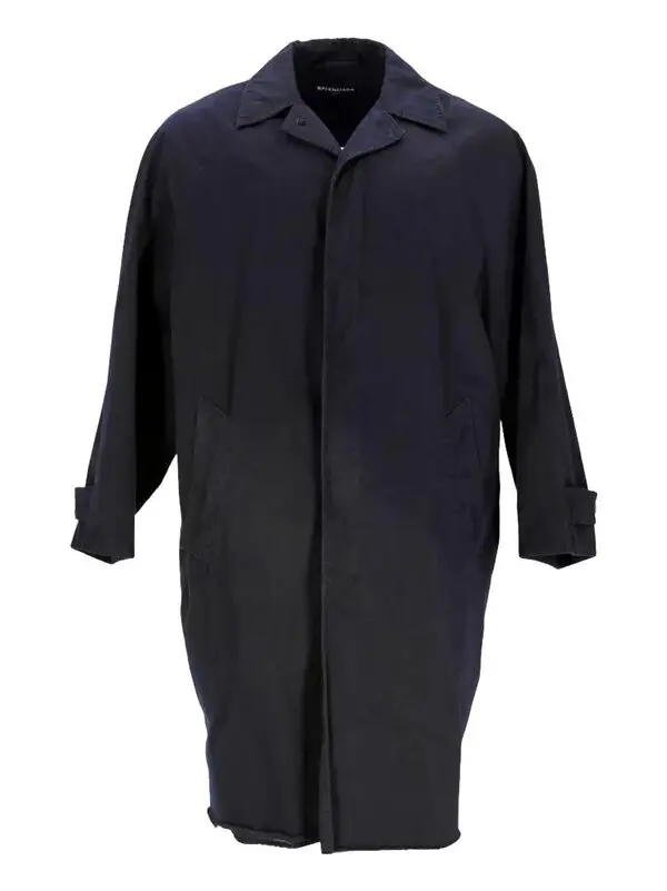 Balenciaga Knee-length Carcoat - Blue