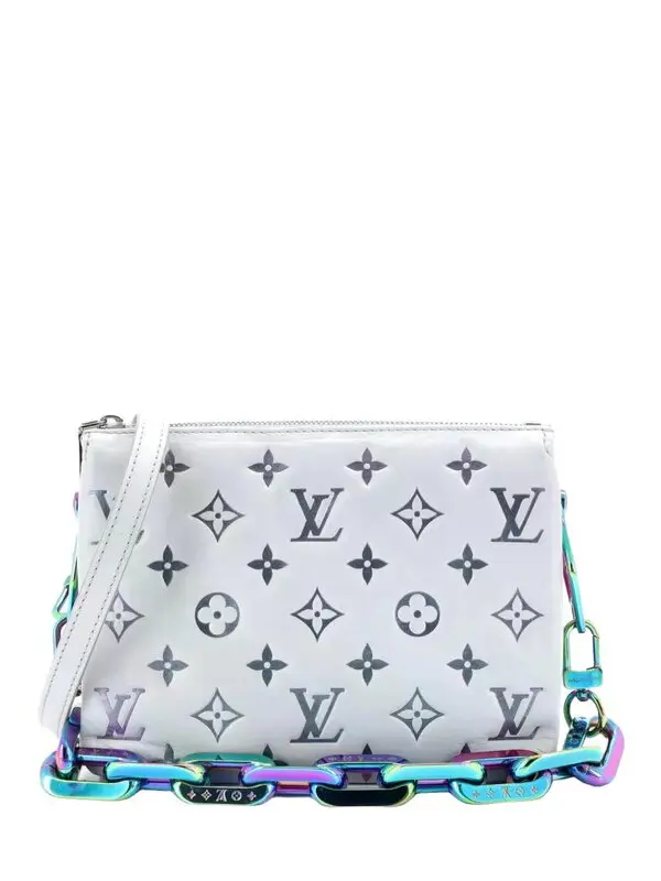 LOUIS VUITTON Coussin Bb Crossbody Bag Monogram Embossed Lambskin - Multicolour