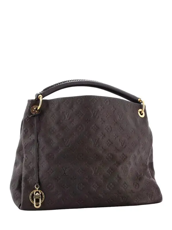 LOUIS VUITTON Artsy Handbag Monogram Empreinte Leather Mm - Brown