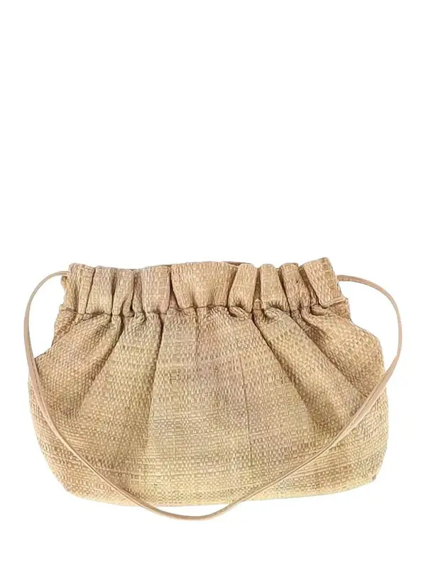 LOEFFLER RANDALL Mini Willa Raffia Clutch Bag - Neutrals