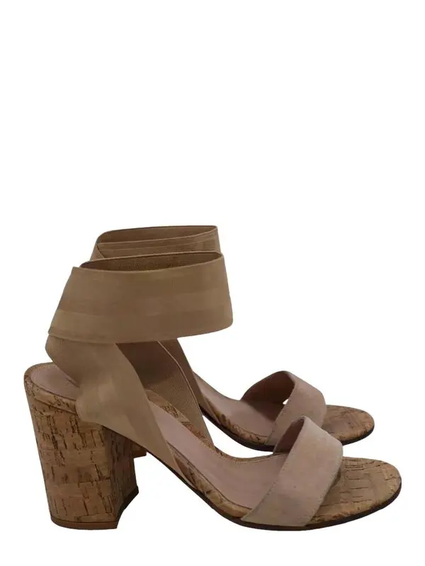 GIANVITO ROSSI Hailee Block-heel Sandals - Brown