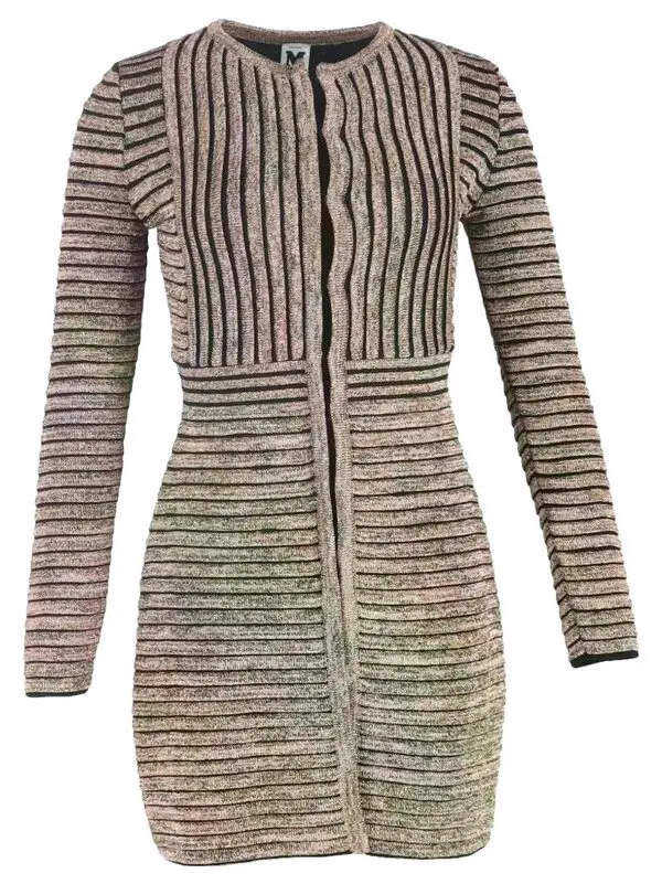 Missoni Lurex Knitted Mini Dress - Pink