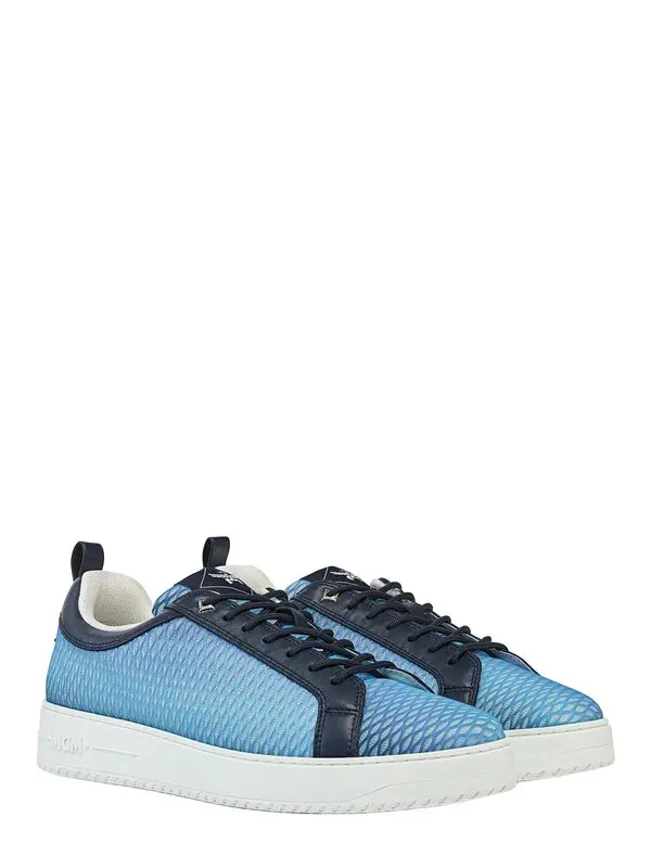Mcm Neo Terrain Sneakers - Surf Blue