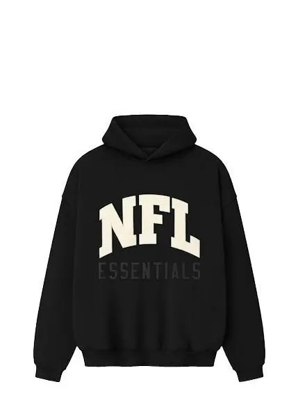 Fear Of God Essentials Nfl Sport Hoodie - Black