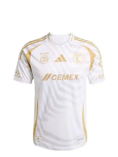 Adidas Tigres Uanl 24/25 Third Authentic Jersey - White Grey Two