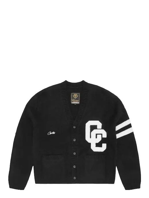 CORTEIZ College Cardigan - Black