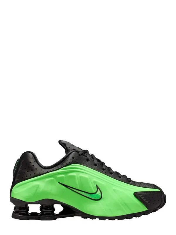 Nike Shox R4 Sneakers - Black/voltage Green