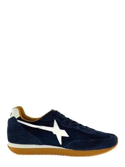 W6YZ Samoa Suede Sneaker - Navy Bone