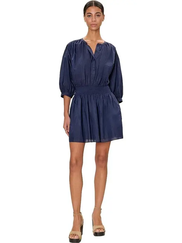 Rebecca Taylor Lilou Mini Dress - Maritime Blue