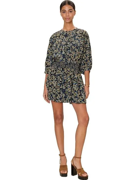 Rebecca Taylor Charlene Mini Dress - Navy Multi