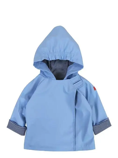 WIDGEON Hooded Rain Jacket - Angel Blue