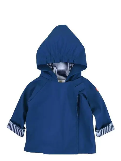 WIDGEON Hooded Rain Jacket - Nautical Blue