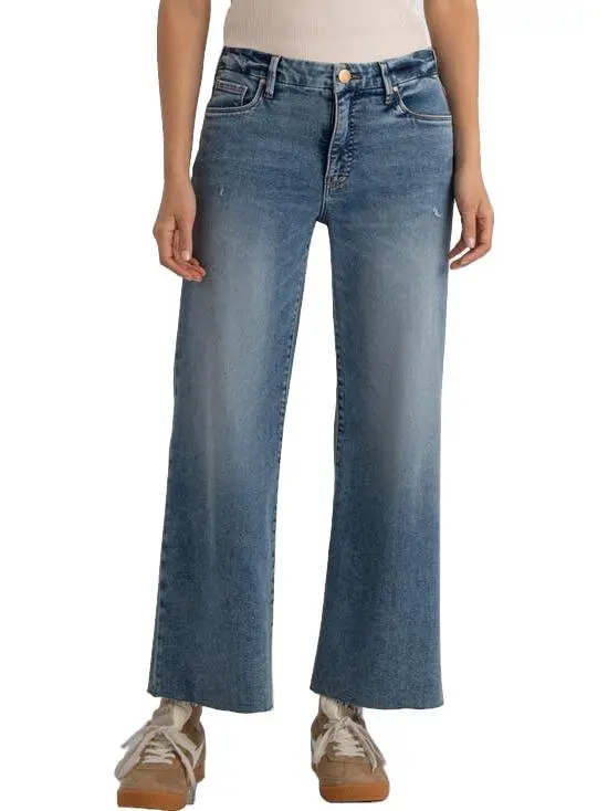 Kut From The Kloth Meg Wide Leg Jeans - Regent