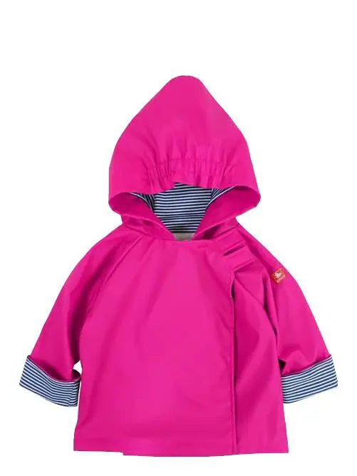 WIDGEON Hooded Rain Jacket - Deep Pink