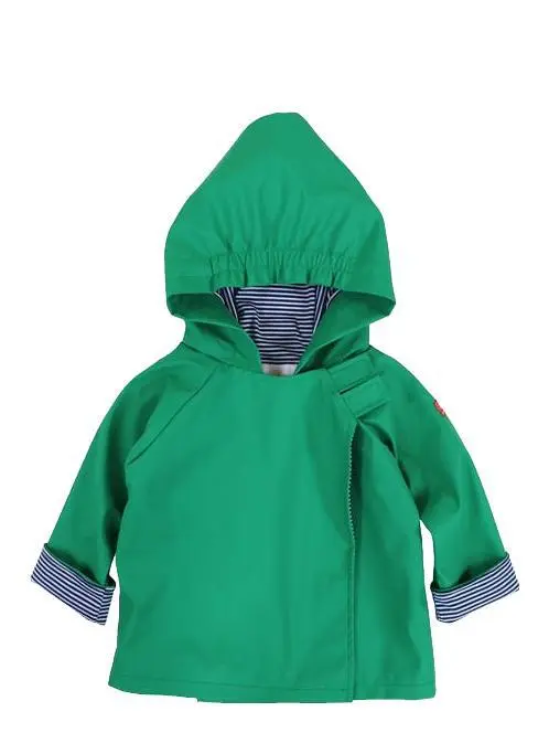 WIDGEON Hooded Rain Jacket - Golf Green