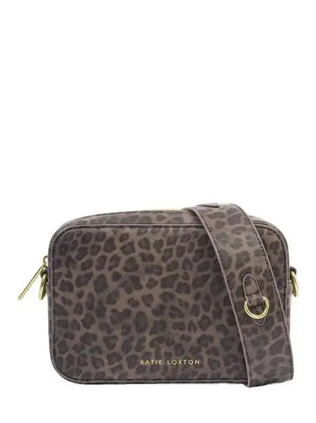KATIE LOXTON Avery Crossbody Bag - Leopard