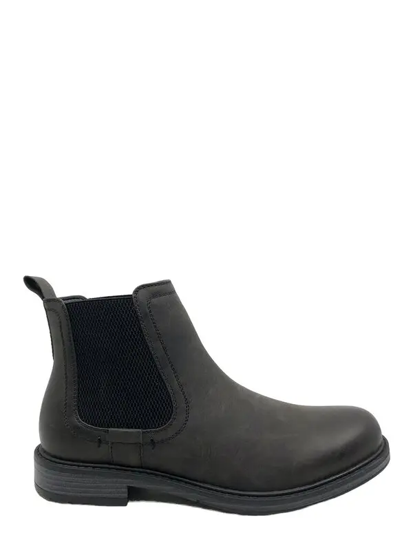 UNCUT Wyatt Chelsea Boot - Black Pu
