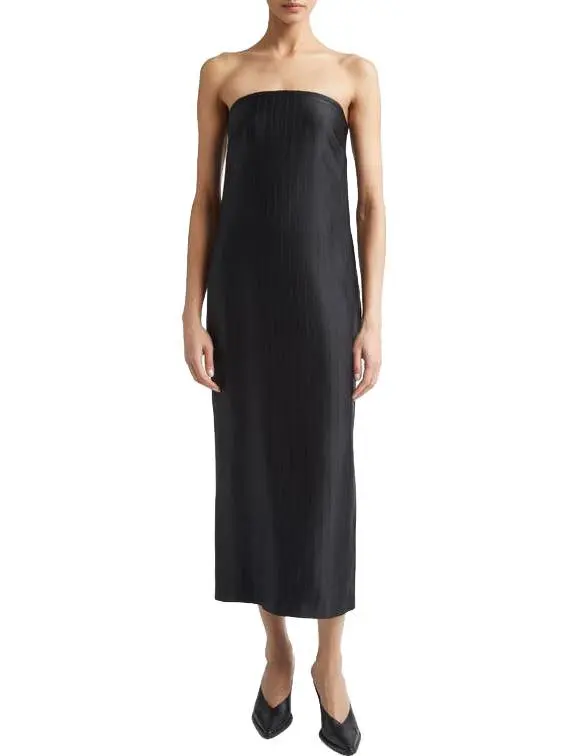 Loulou De Saison Giulia Strapless Dress - Black