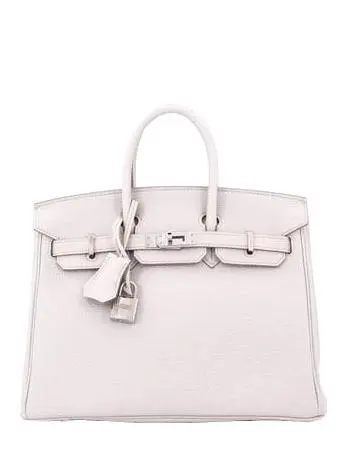 HERMES Birkin Handbag 25 - Beton