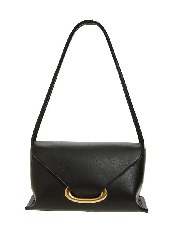 WANDLER Veneto Leather Shoulder Bag - Black 3200