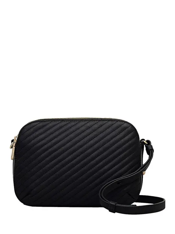 RADLEY Dukes Place Diagonal Quilt Crossbody Bag - Black