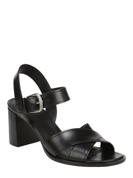 Vince Salma Ankle Strap Sandal - Black