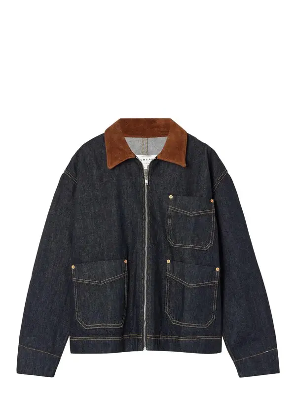 SLVRLAKE Casey Denim Jacket - Dark Denim