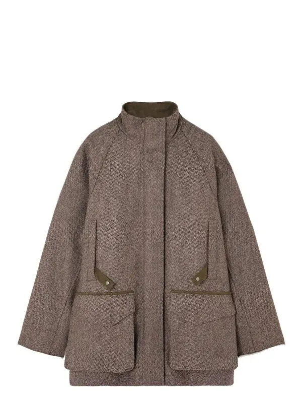 Purdey Wool-tweed Jacket - Brown