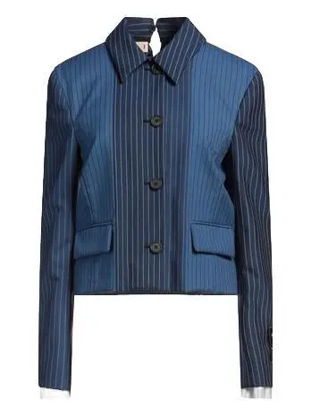 Marni Jacket In Virgin Wool - Blue