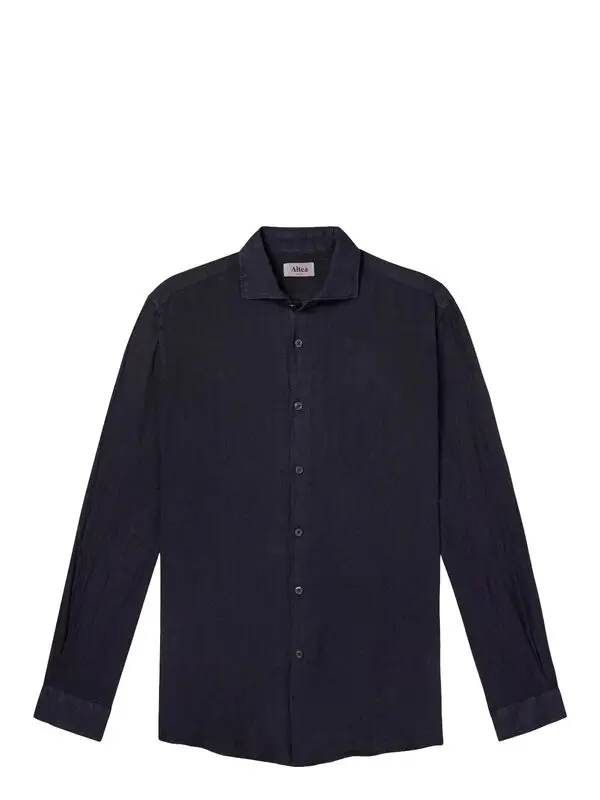 Altea Linen Shirt - Blue