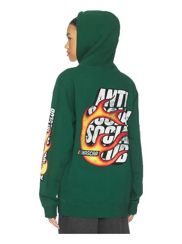 ANTI SOCIAL SOCIAL CLUB X Nascar Daytona Hoodie - Green