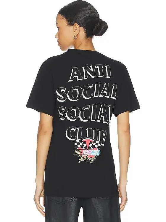 ANTI SOCIAL SOCIAL CLUB X Nascar Motorsport Tee - Black