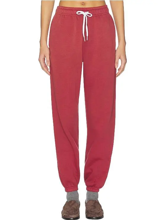 Polo Ralph Lauren Arctic Fleece Jogger Pants - Red Snapper