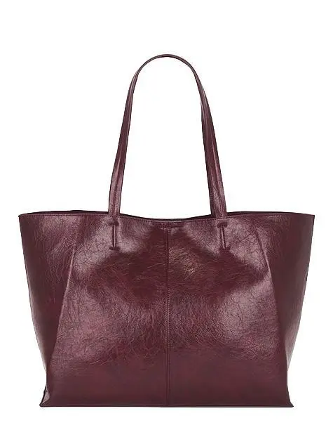 8 Other Reasons The Harper Caryall Tote Bag - Burgundy
