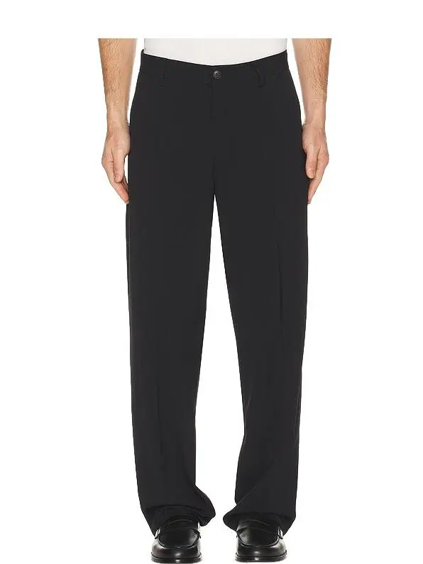 LES DEUX Como Light Twill Slacks - Black