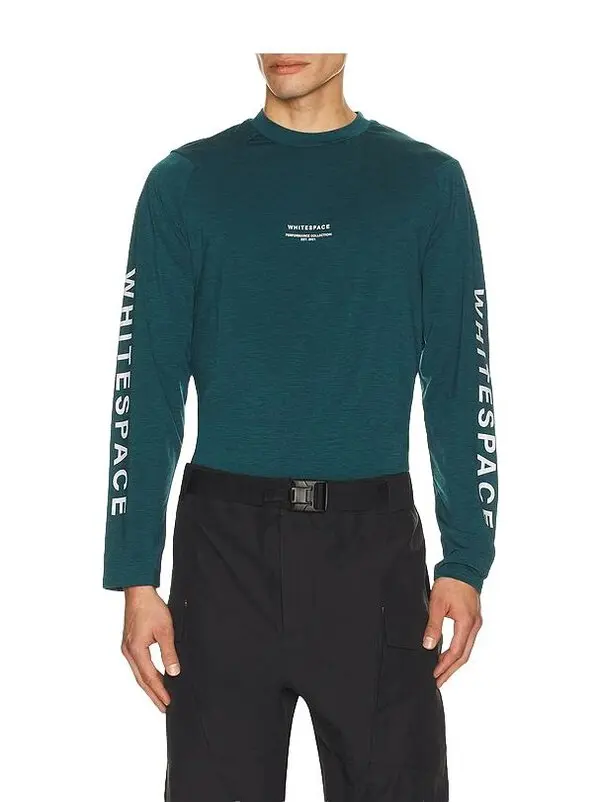 WHITESPACE Graphene Crew Neck In Blue - Atlantic Deep