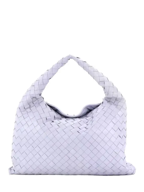 Bottega Veneta Hop Intrecciato Small Hobo Bag - Purple
